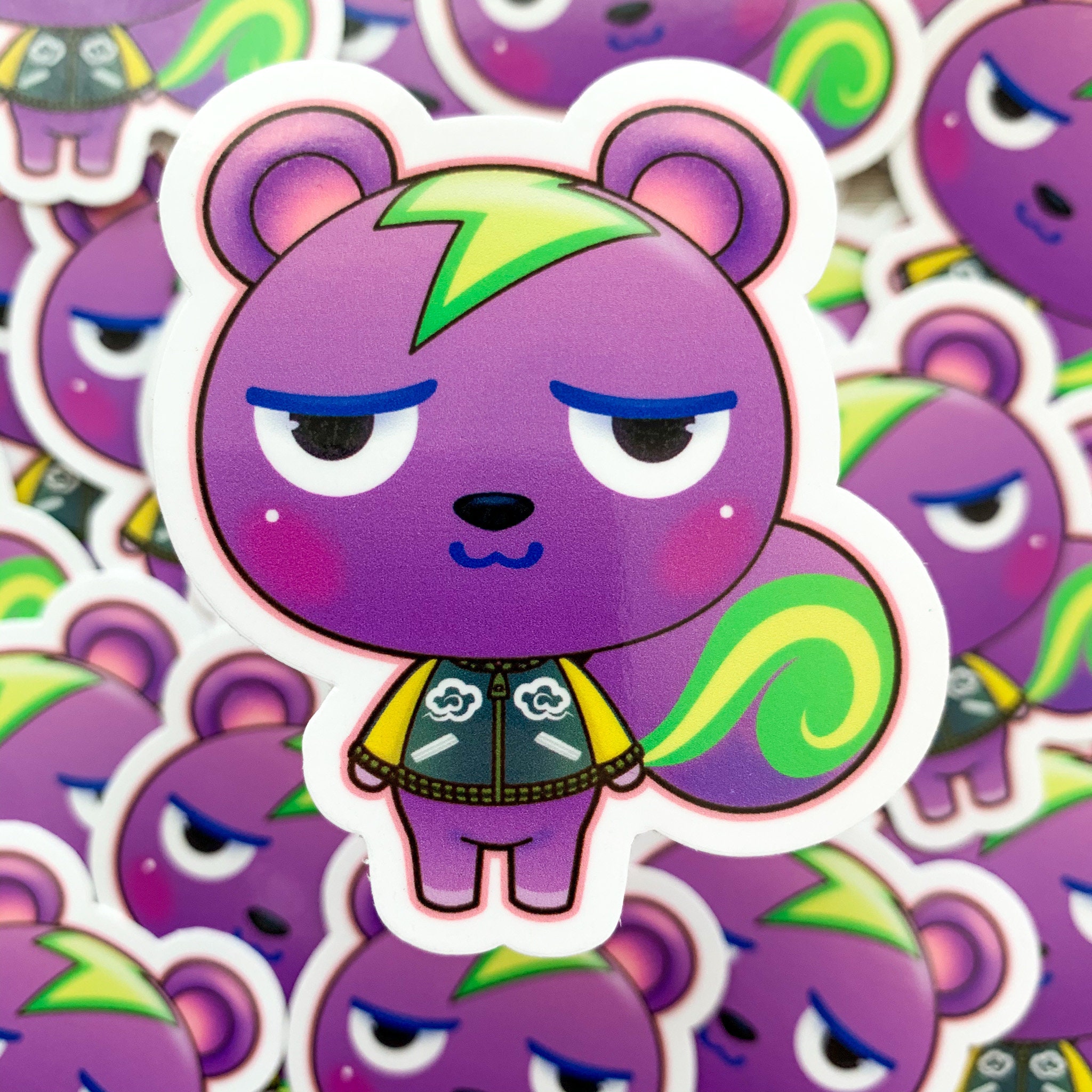 Static Animal Crossing Vinyl Sticker / New Horizons / ACNH / - Etsy UK