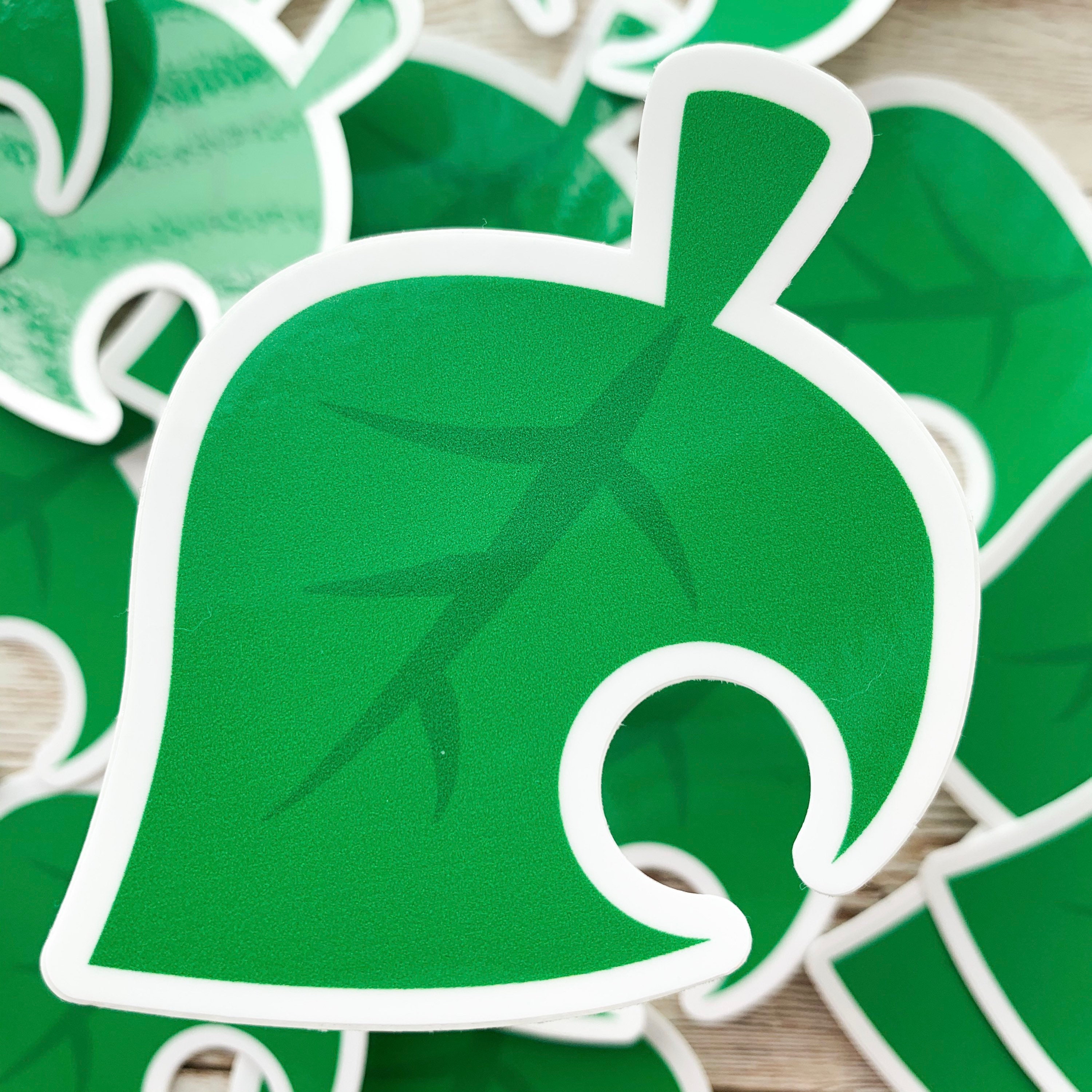 Leaf Animal Crossing Vinyl Sticker / New Horizons / ACNH / | Etsy