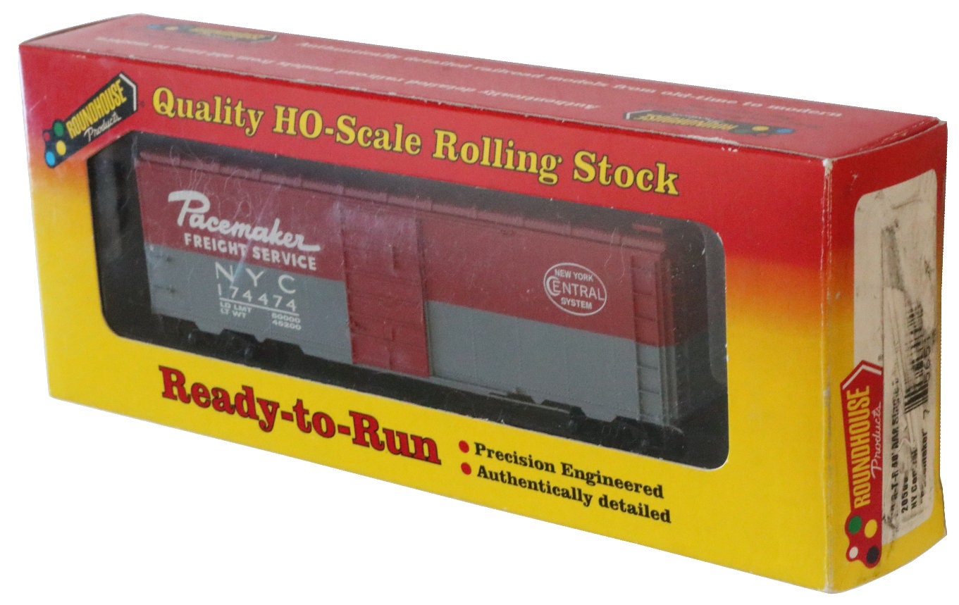 HO Scale Pacemaker Freight Service Rolling Stock NYC 174474. Roundhouse ...