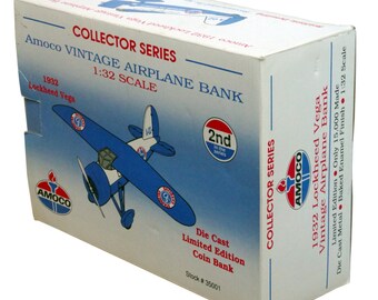Airplane Coin Bank - Etsy