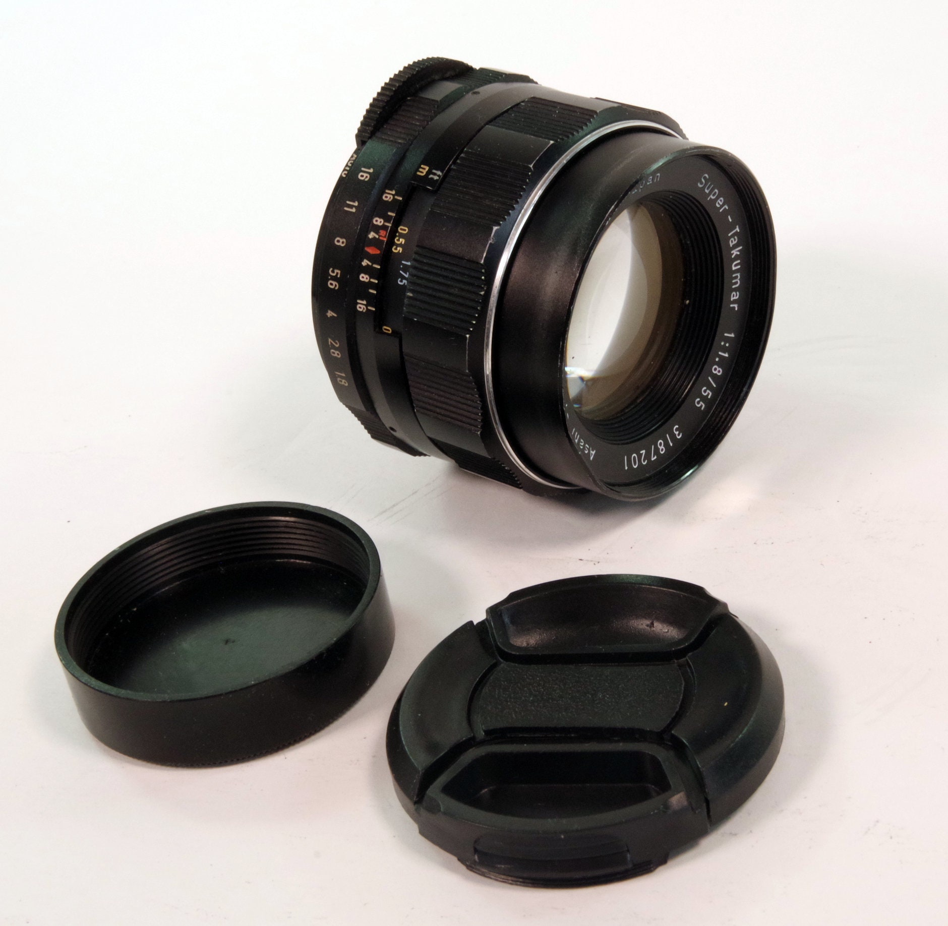 Asahi Co Pentax Super Takumar 55mm F1.8 M42 Screw Mount Lens. - Etsy