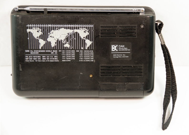 DAK PLL Synthesized World Band Receiver MR 101 - Etsy