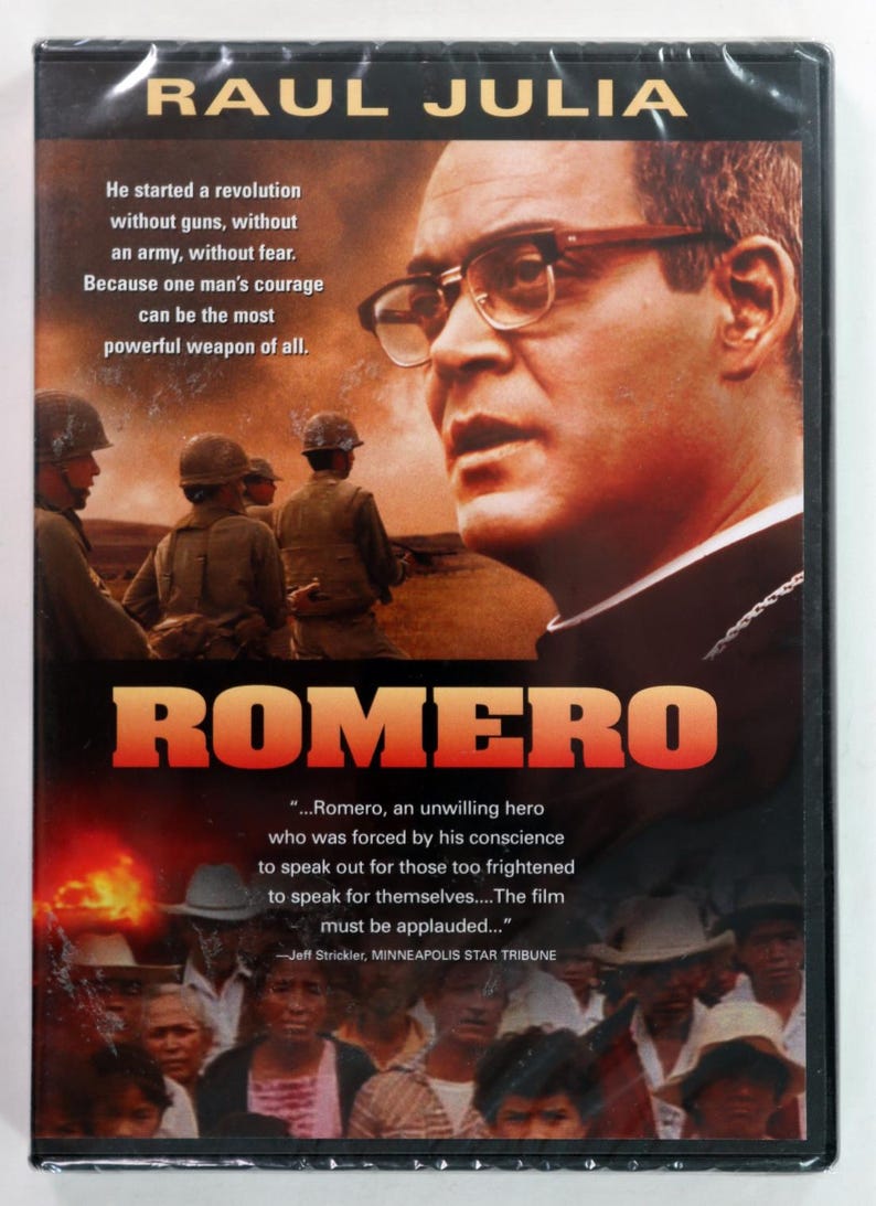 Romero [DVD] 1989, Vision Video - BRAND NEW 727985013039 - Etsy