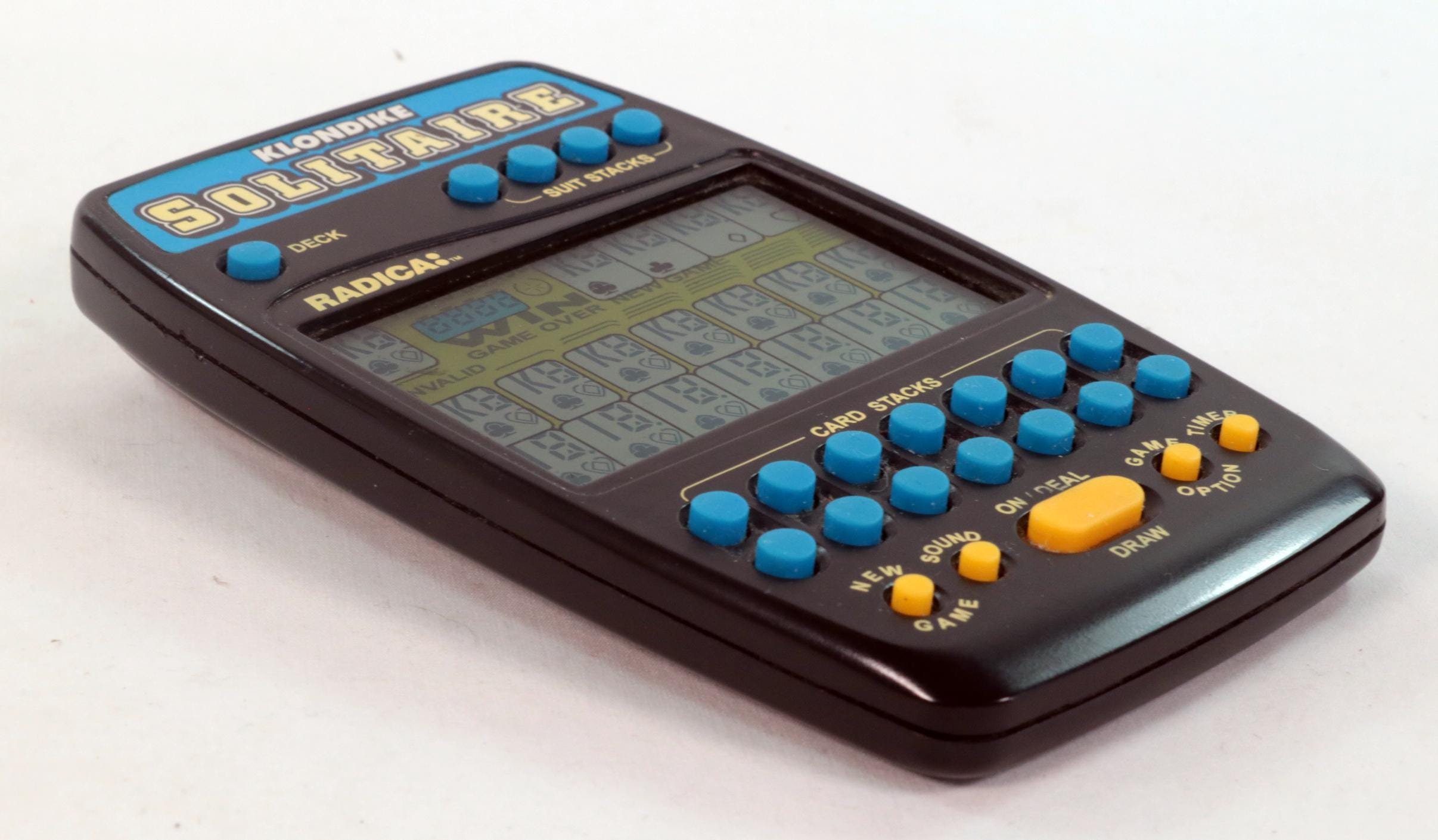 Radica Klondike Solitaire Handheld Electronic Game - Etsy