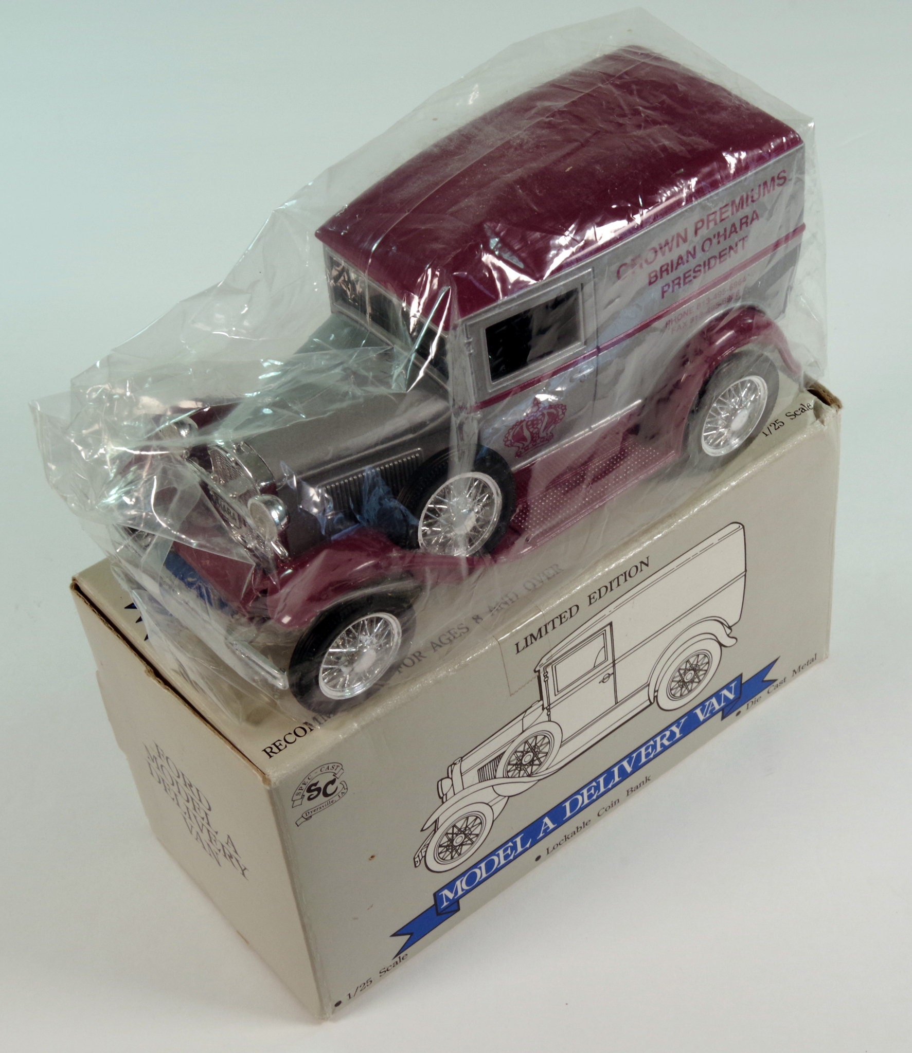 Ford Model A Locking Coin Bank With Key. 1/25th Scale Die Cast - Etsy