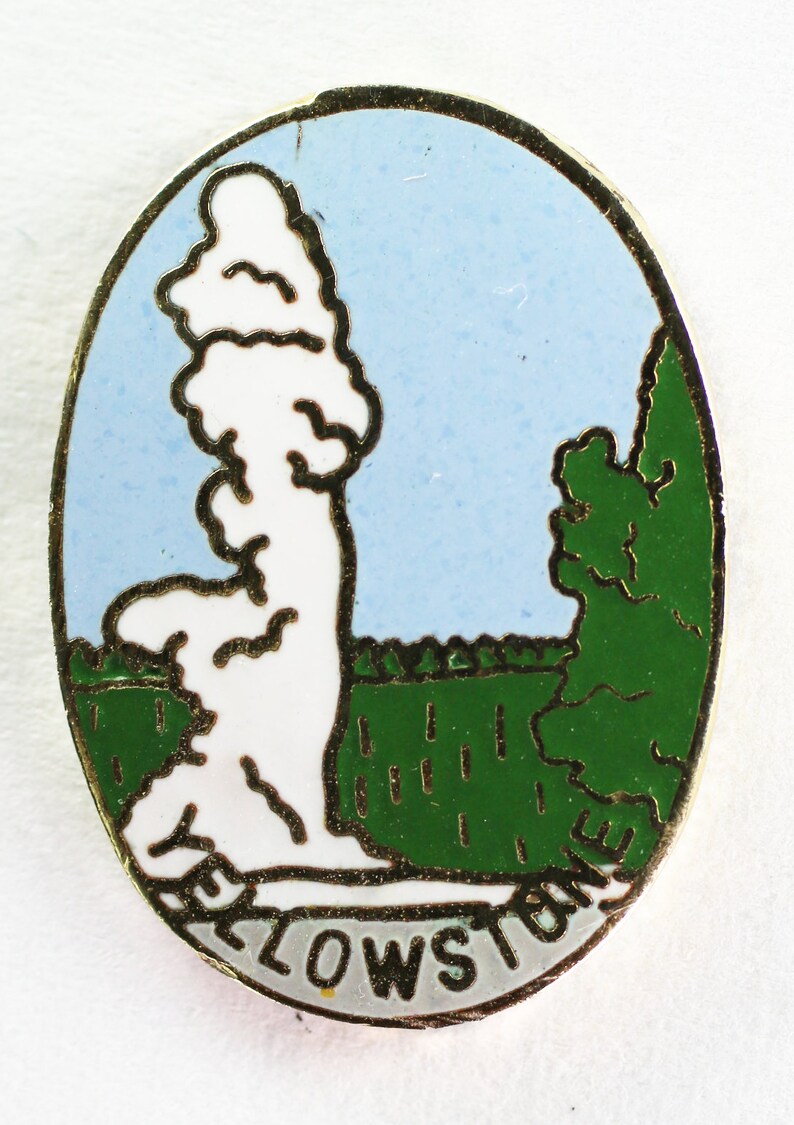 Yellowstone Enamel Lapel Pin Badge. - Etsy