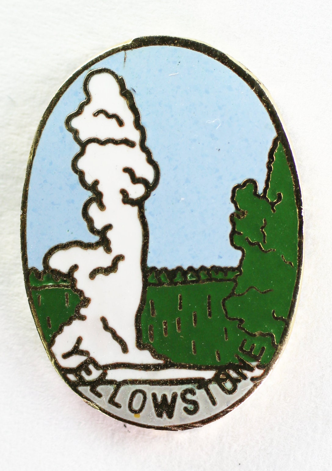 Yellowstone Enamel Lapel Pin Badge. - Etsy