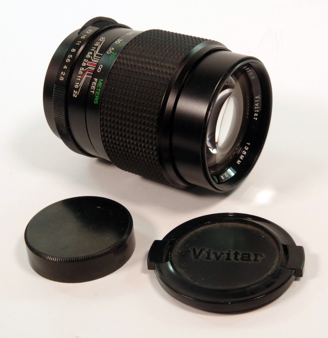 Vivitar Auto Telephoto 135mm F2.8 M42 Mount Lens. - Etsy
