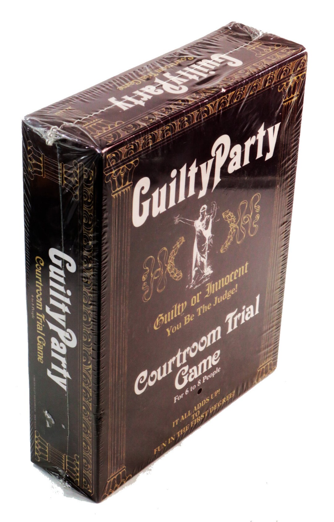 Vintage Guilty Party Courtroom Trial Game. 6-8 People. Sealed. - Etsy