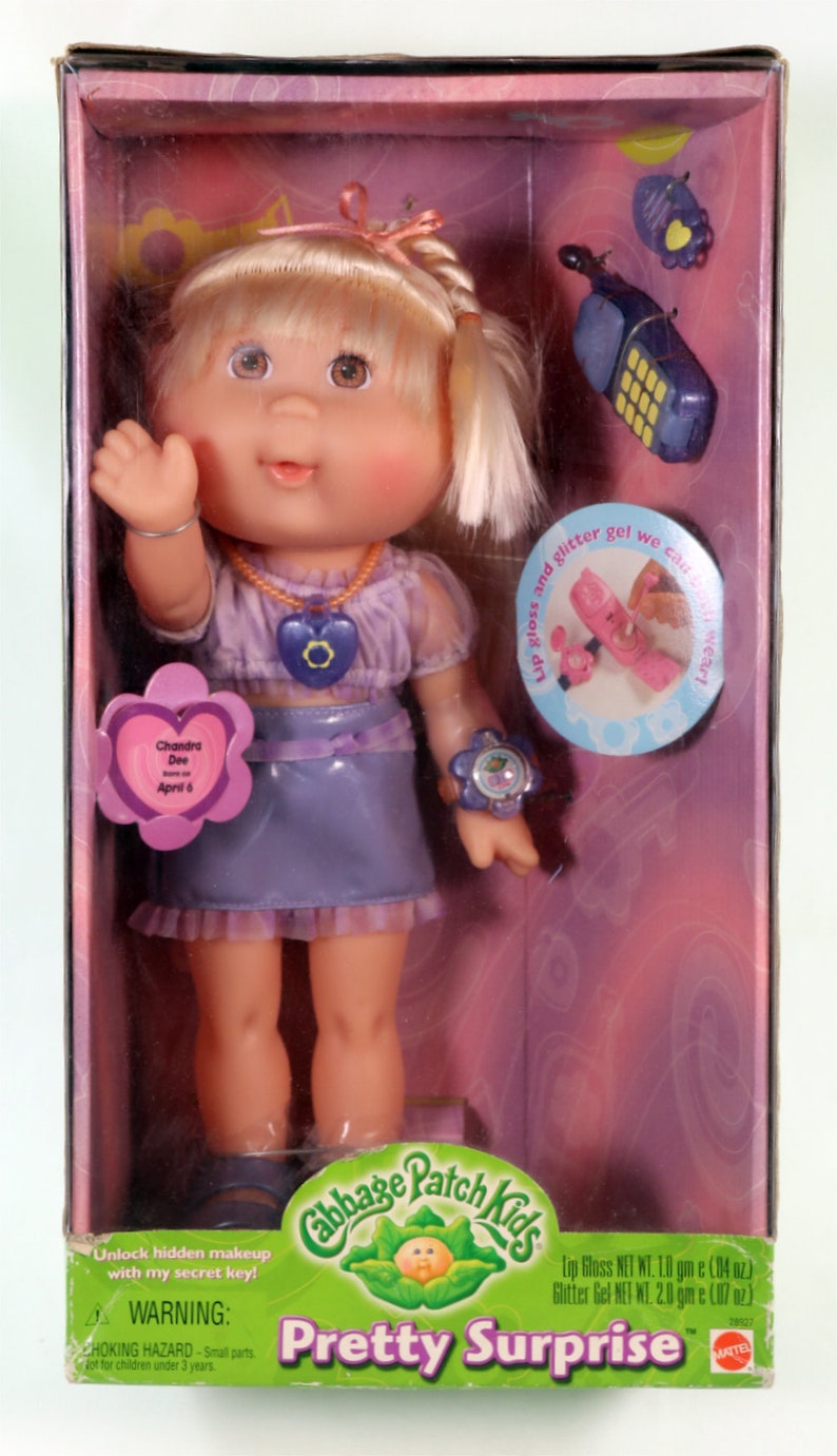 2000 Cabbage Patch Kids Pretty Suprise Chandra Dee Born on April 6. - Etsy