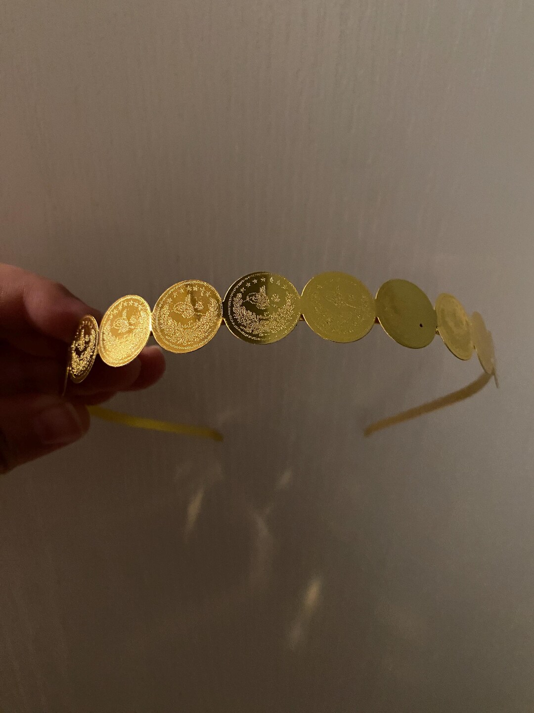 Coin Headband / Lira Headband / Arabic Headband - Etsy