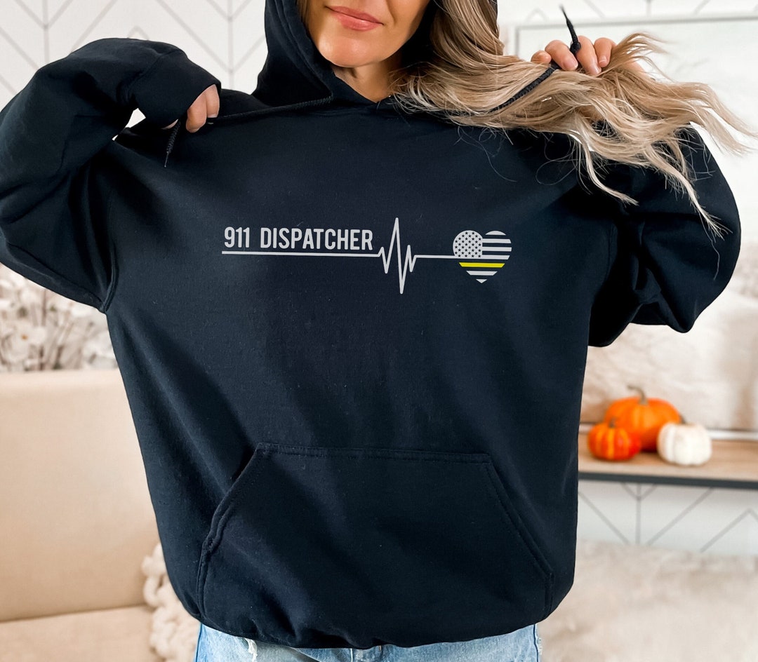 911 Dispatcher Hoodie for Emergency Dispatchers Sweatshirt - Etsy