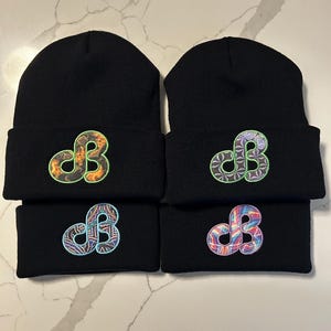 Custom Daily Bread Embroidered Merch Black Beanie One of a Kind - Etsy