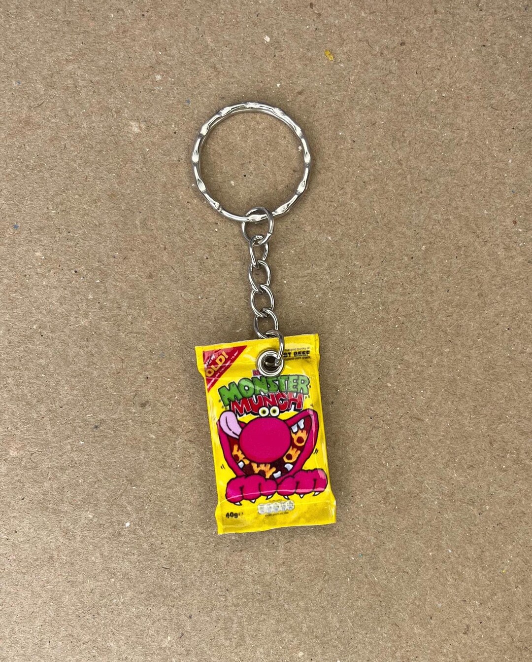 Monster Munch Roast Beef Crisp Packet Keyring/keychain - Etsy UK