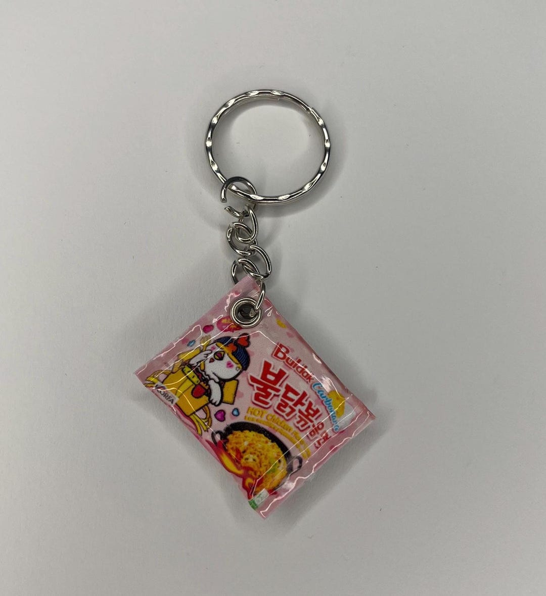 Buldak Carbonara Ramen Noodles Keyring/keychain - Etsy