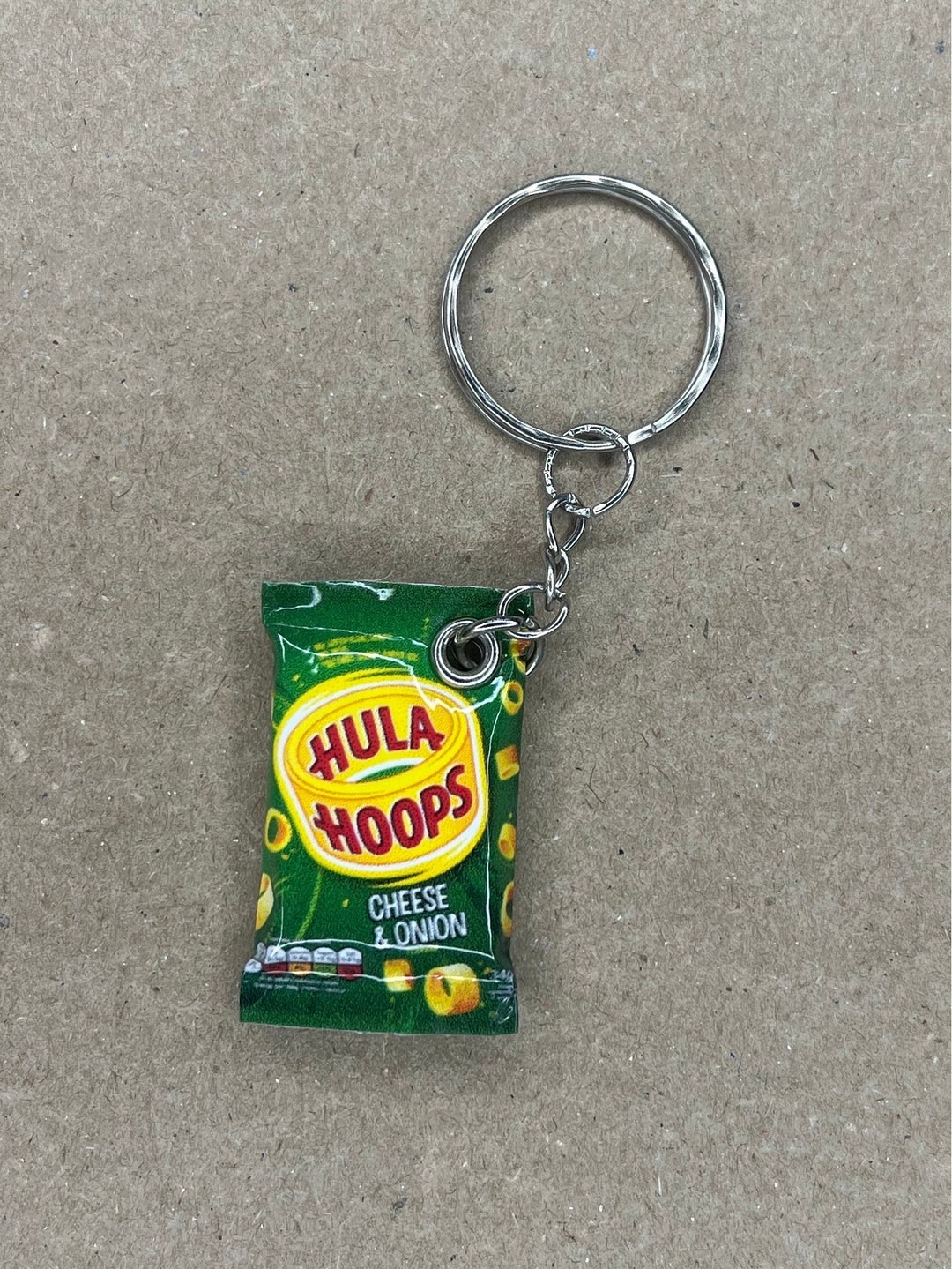 Hula Hoops Cheese and Onion Keyring/keychain - Etsy