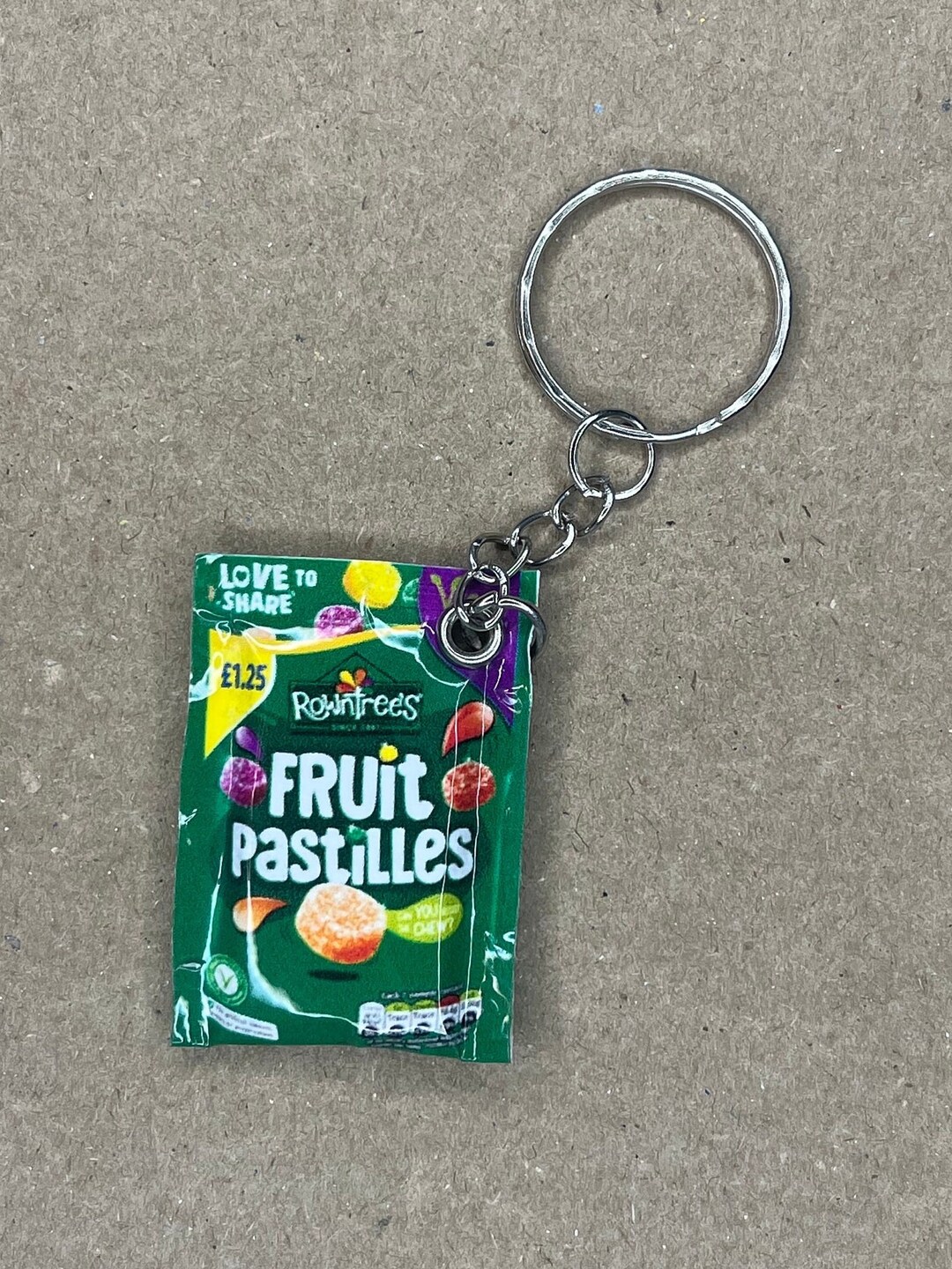 Fruit Pastilles Sweets Keyring/keychain - Etsy UK