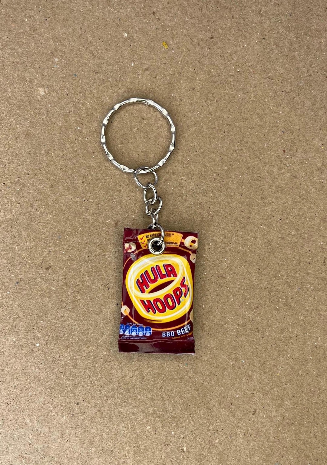 Hula Hoops BBQ Crisp Packet Keyring/keychain - Etsy UK