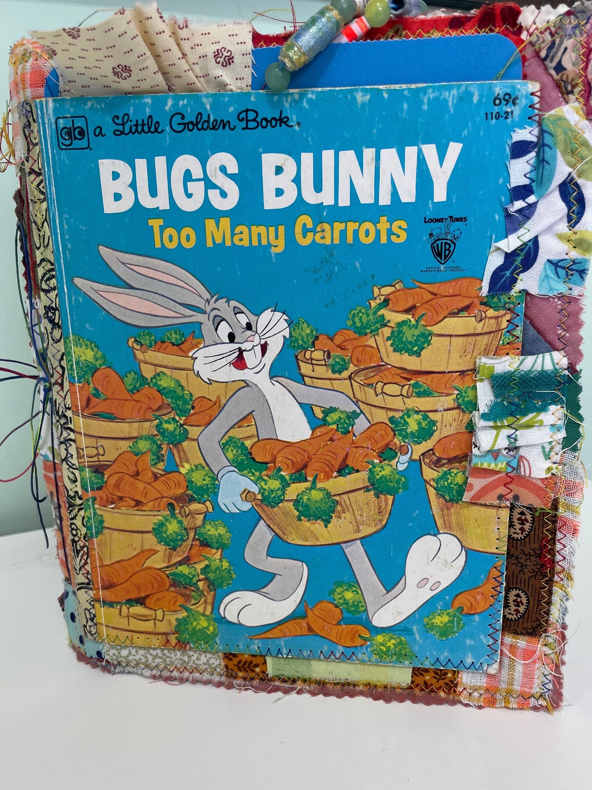 Bugs Bunny Too Many Carrots, Little Golden Book, Junk Journal, Art ...
