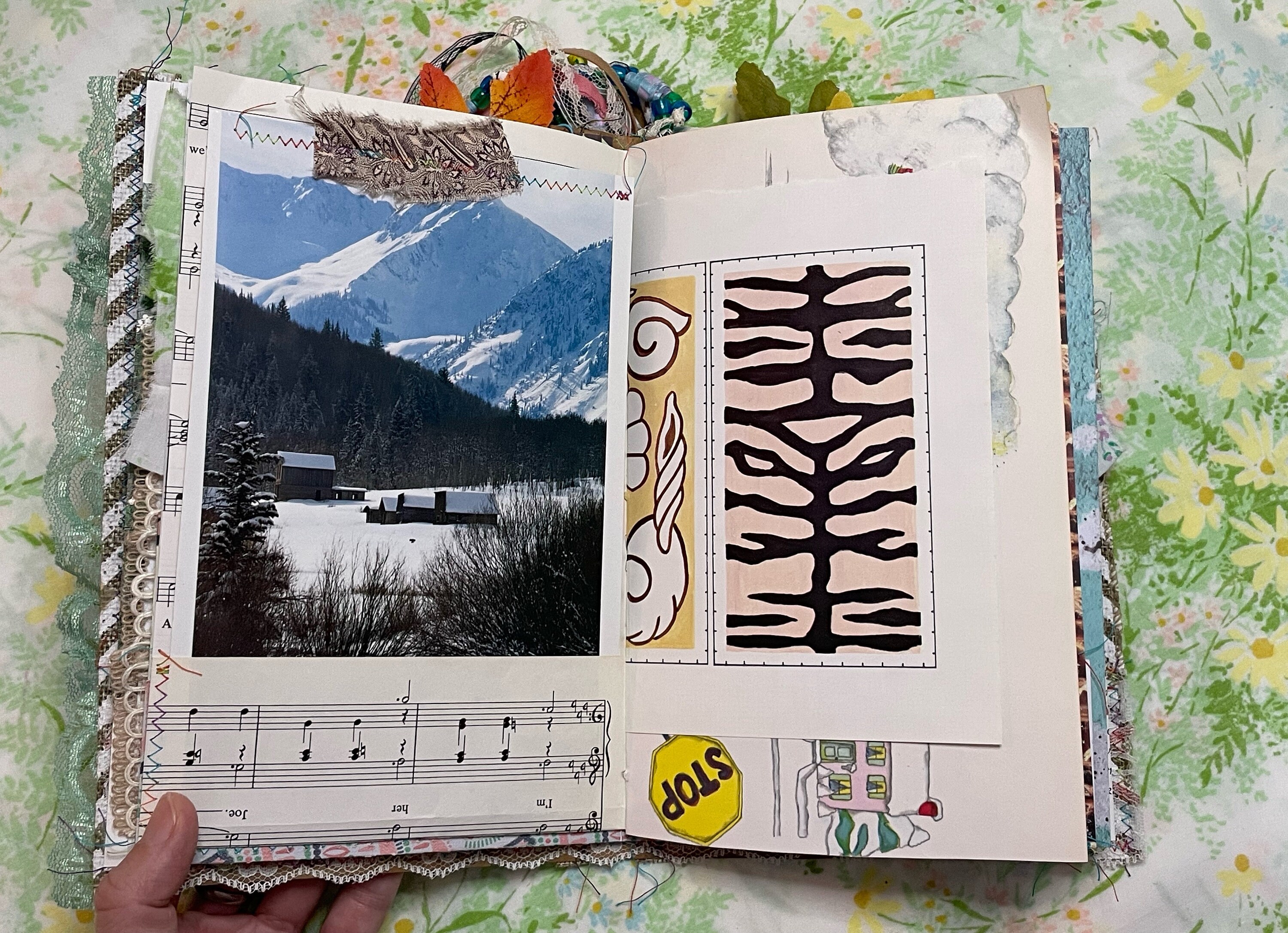 Deer Journal, Boho, Nature Junk Journal, Outdoor Lover Journal, Travel ...