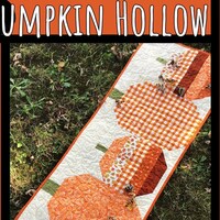 Pumpkin Table Runner Pattern, Fall Quilt Topper, Small Mini, PDF ...