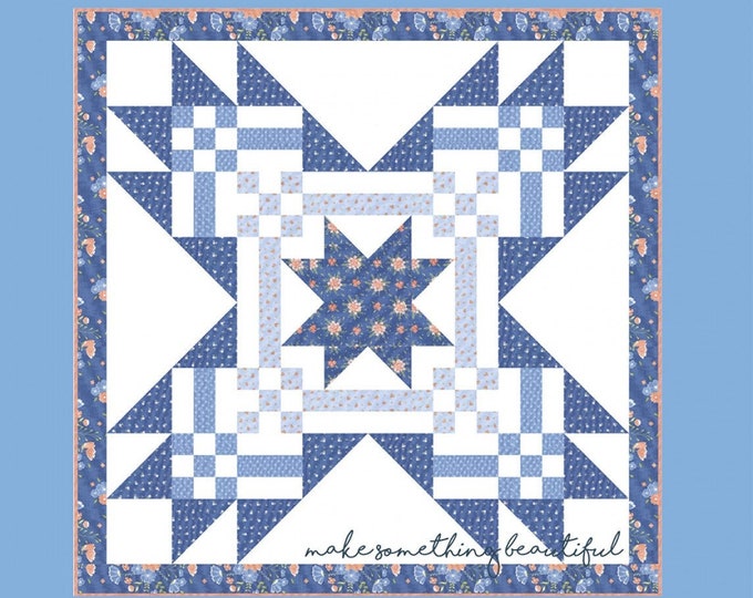 Barn Star 6 Quilt Pattern by Coriander Quilts*barn Star Quilt Pattern ...