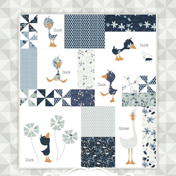 Applique Duck Quilt Pattern - Etsy