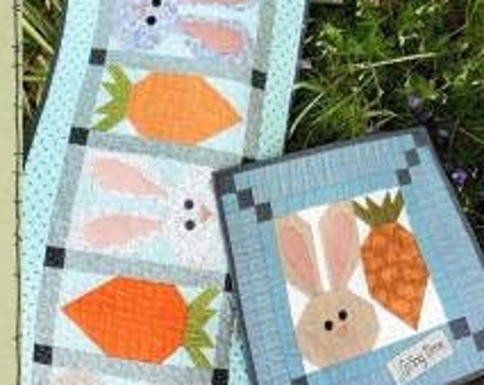 Coach House Bunny Town Quilt Pattern*bunny Quilt Pattern*bunny Quilt ...