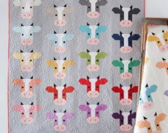 Annabelle Quilt Pattern From Cotton and Joyannabelle Cow Patternrainbow ...