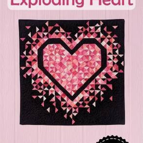 Exploding Heart Quilt Pattern - Etsy