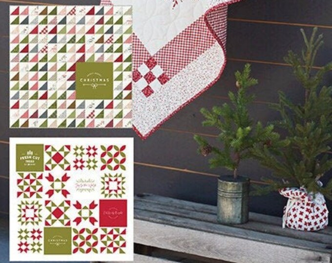 Printworks Christmas Quilts Pattern Book*red Barn Christmas Quilt ...