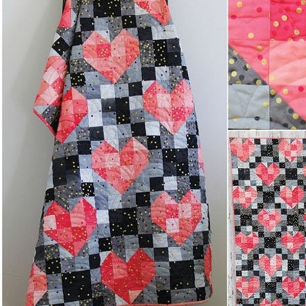 Heart Quilt - Etsy