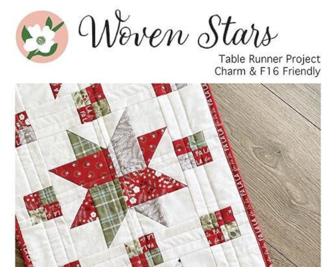 Woven Stars Table Runner Pattern From Branch & Blumeholiday Table ...