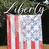 Lil Liberty Mini Quilt Patternmini Flag Quiltflag Quilt Minipatriotic ...
