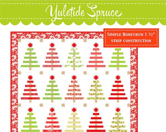 Yuletide Spruce Quilt Pattern by Fig Tree*christmas Tree Pattern ...