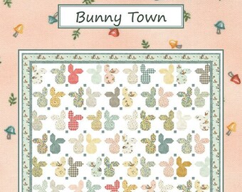 Bunny quilt | Etsy