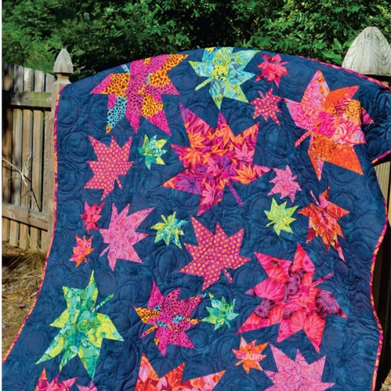 Autumn Leaves Quilt - Etsy