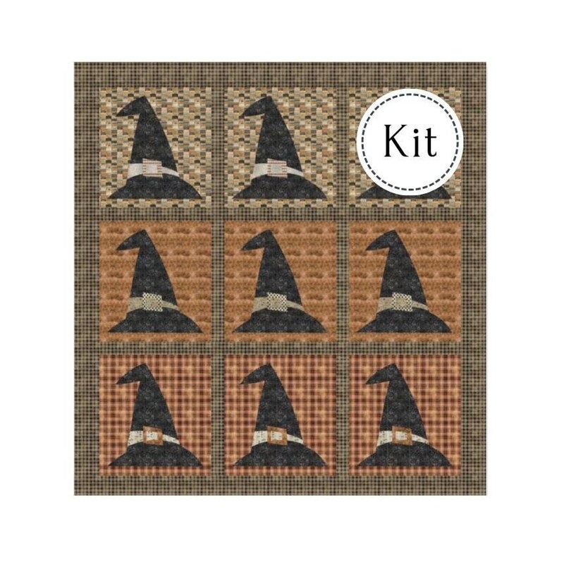 Halloween Quilt Kit - Etsy