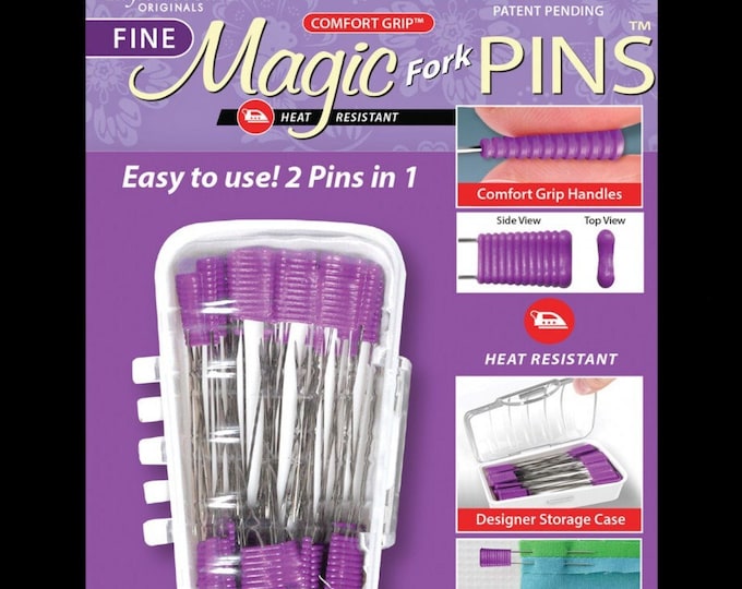 Magic Pins Fork*magic Pins Quilting Pins*quilting Pins*pins*quilt Pins ...