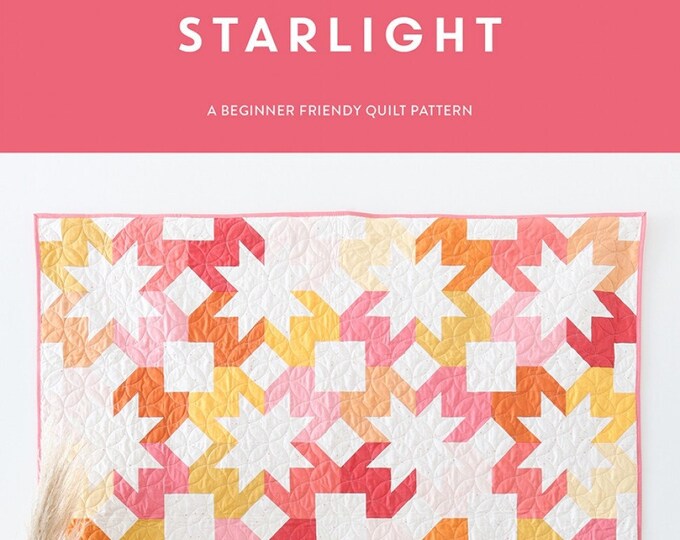 Starlight Quilt Pattern by Cotton + Joy*fq Friendly Quilt*prairie Tracks*beginner Quilt Pattern ...