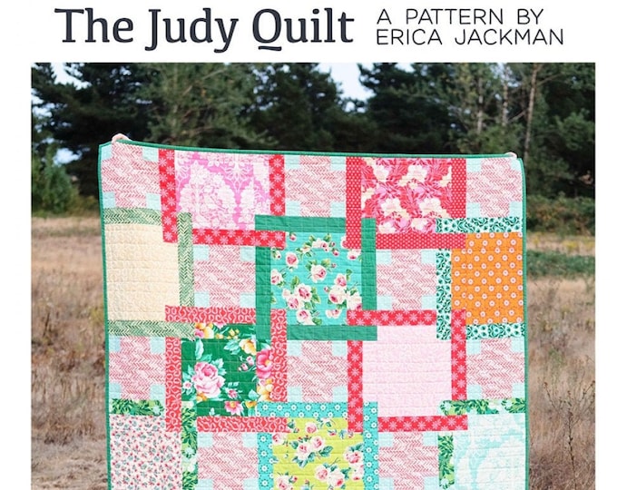 The Judy Quilt Pattern*fast Quilt Pattern*fat Quarter Pattern*fq Quilt ...