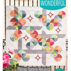 Moon Dance Revival From Sew Kind of Wonderful*qcr Mini Ruler Quilt ...