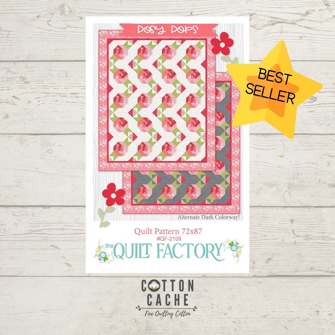 Posy Pops Quilt Pattern by the Quilt Factorybeautiful Day - Etsy