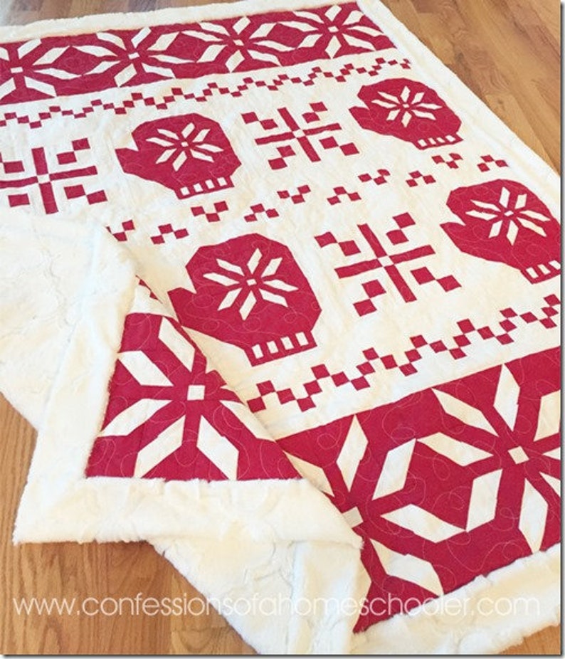 Winterberry Quilt Patternwinterberry Quiltchristmas Quilt | Etsy