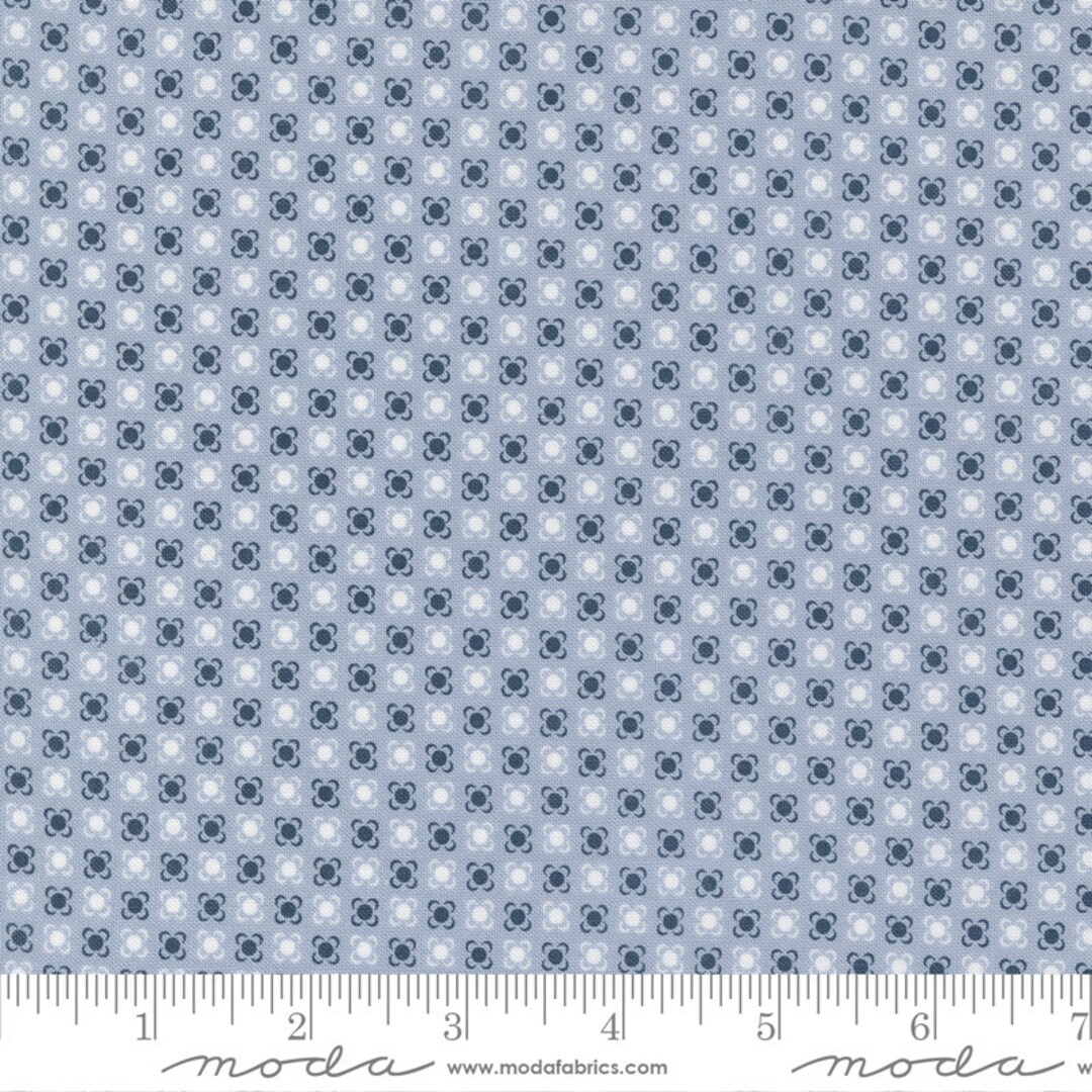 Moda Stateside Bandana Sky by Sweetwater (55616 12) 1/2 Yard Increments ...