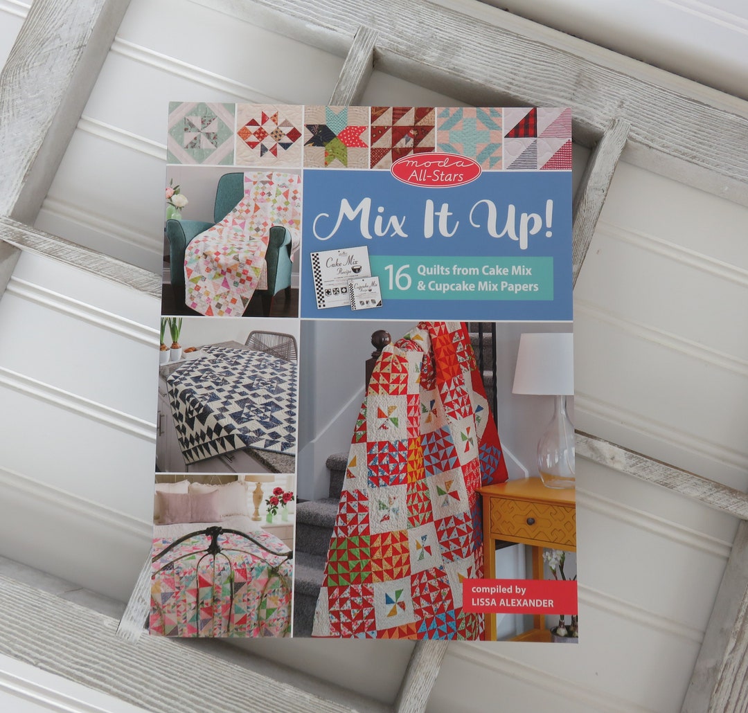 Mix It Up by Moda All-stars Quilt Book Mix It Up Quilt - Etsy