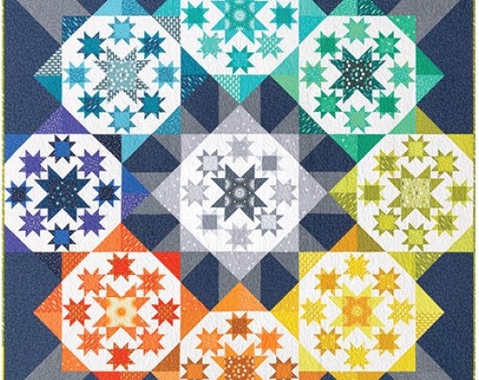 Starlets Quilt Pattern*scrappy Quilt Pattern*fq Friendly Quilt*fat ...
