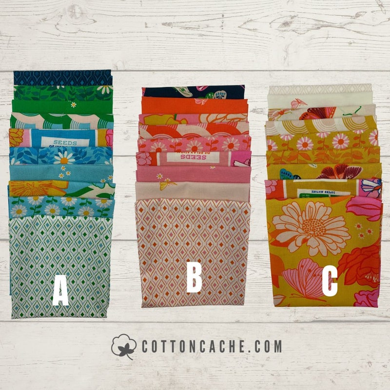 Ruby Star Fabric - Etsy