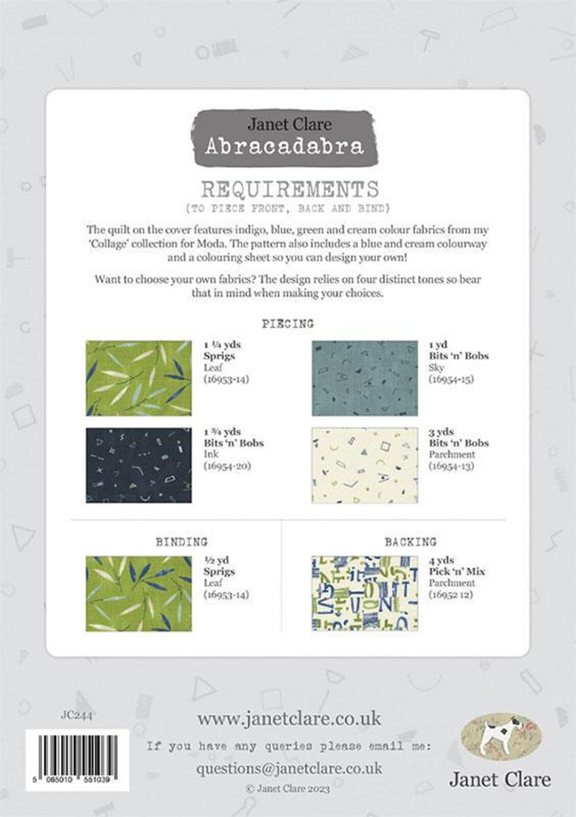 Abracadabra Quilt Pattern From Janet Clare*star Quilt Pattern*modern ...