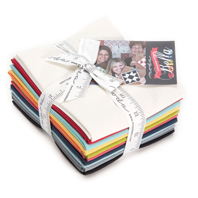Moda Bella Solids Sweetwater FQ Bundle (9900ABSW)